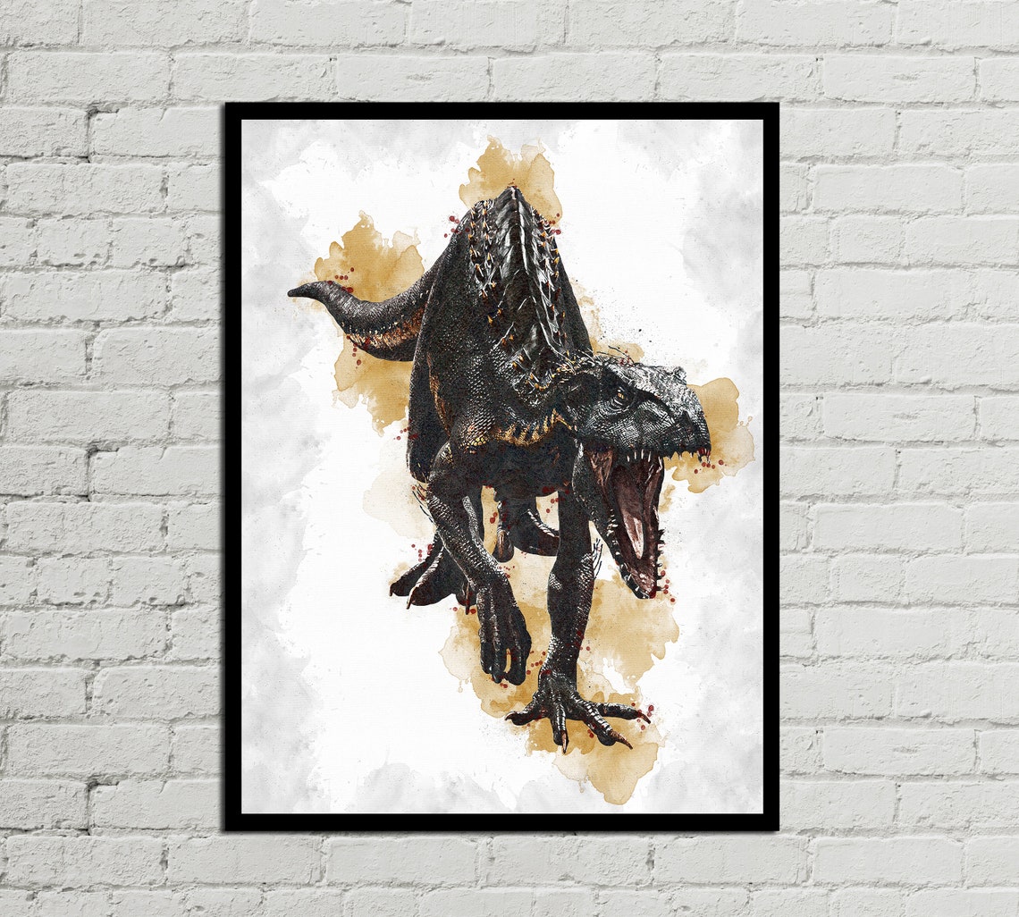 SCORPIUS REX POSTER Dinosaur Poster Scorpius Rex Print | Etsy