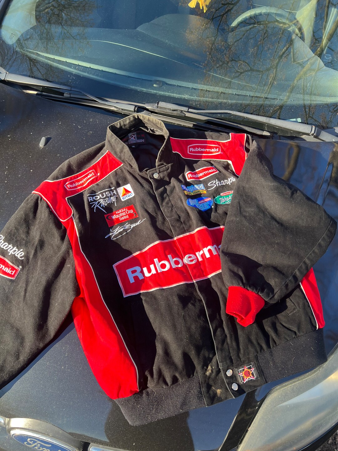 Vintage Racer Jacket - Etsy