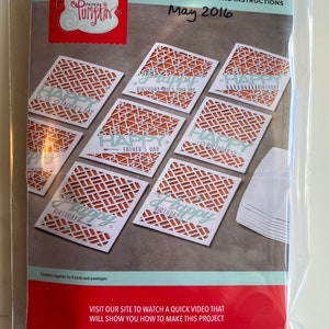 Paper Pumpkin Kits 2016 - Etsy