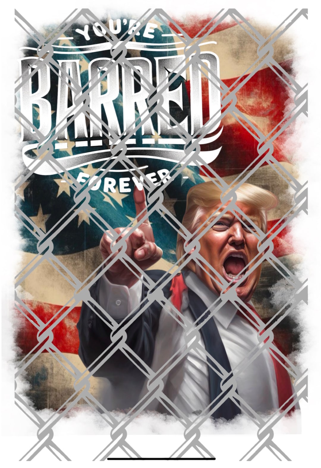 Your Barred Forever Trump - Etsy