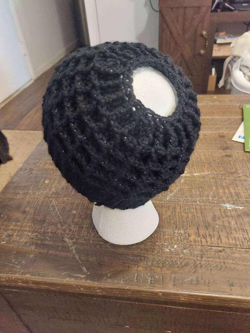 Messy Bun Hat - Etsy
