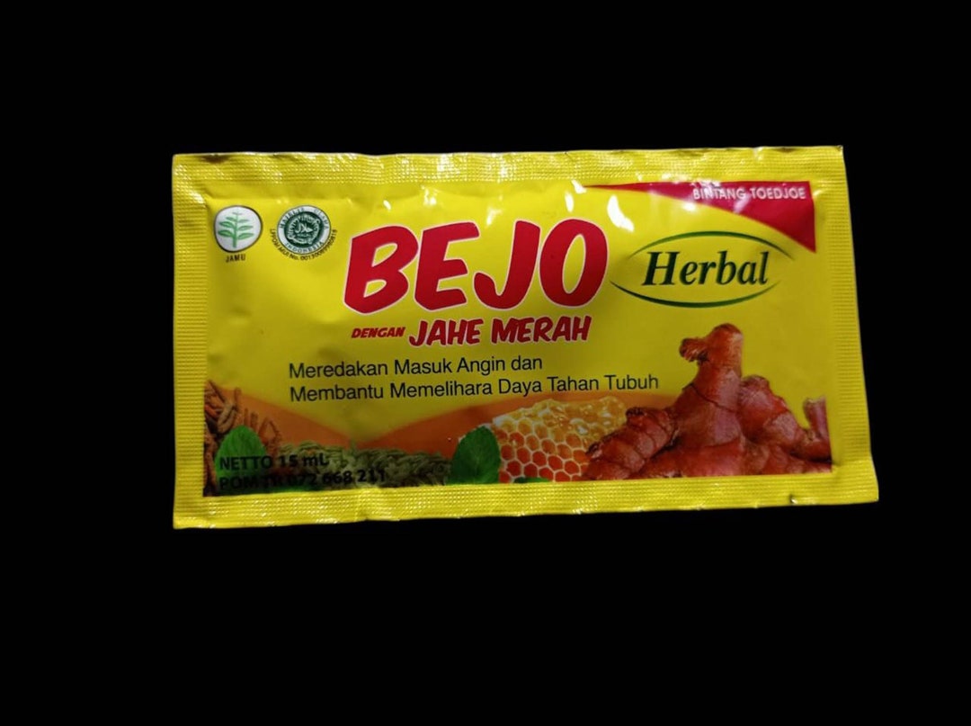 Bejo Sido Muncul Herbal Ginger Honey With Spices to Relieve Nause 12 ...