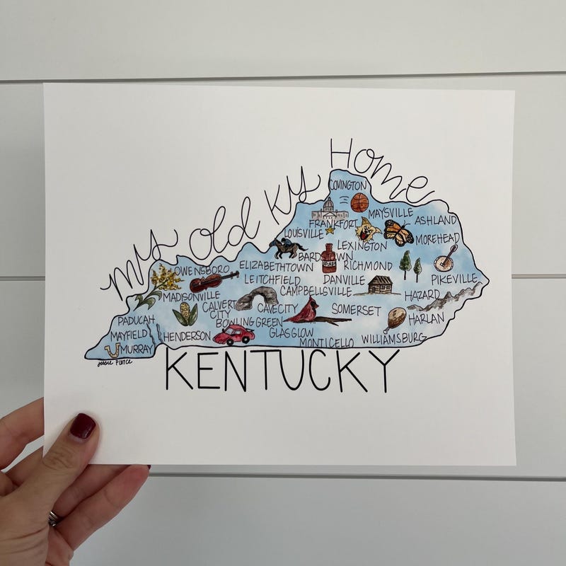 Kentucky Painting - Etsy
