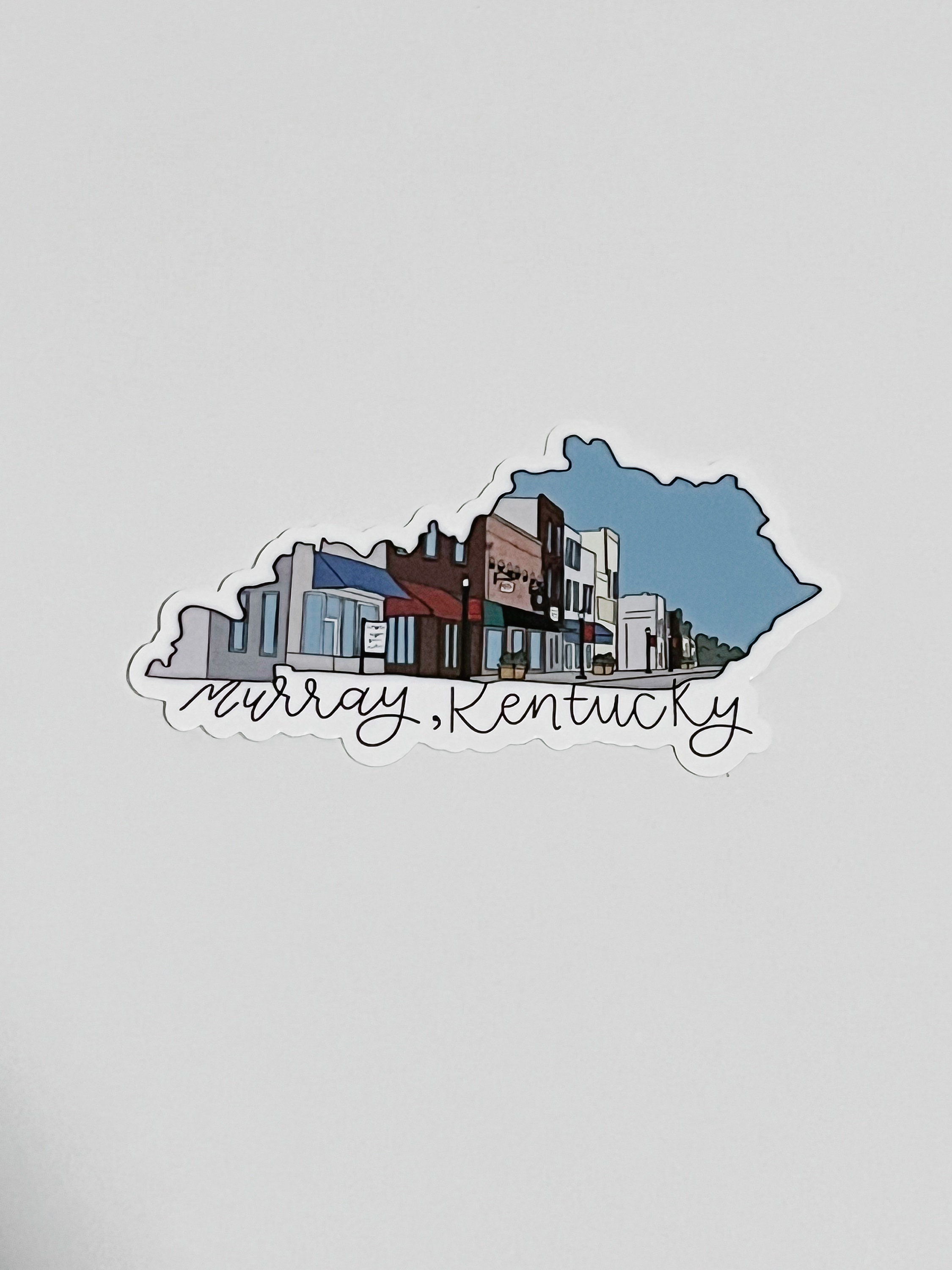 Downtown Murray, KY Stickers, Kentucky Sticker, Iconic Murray ...