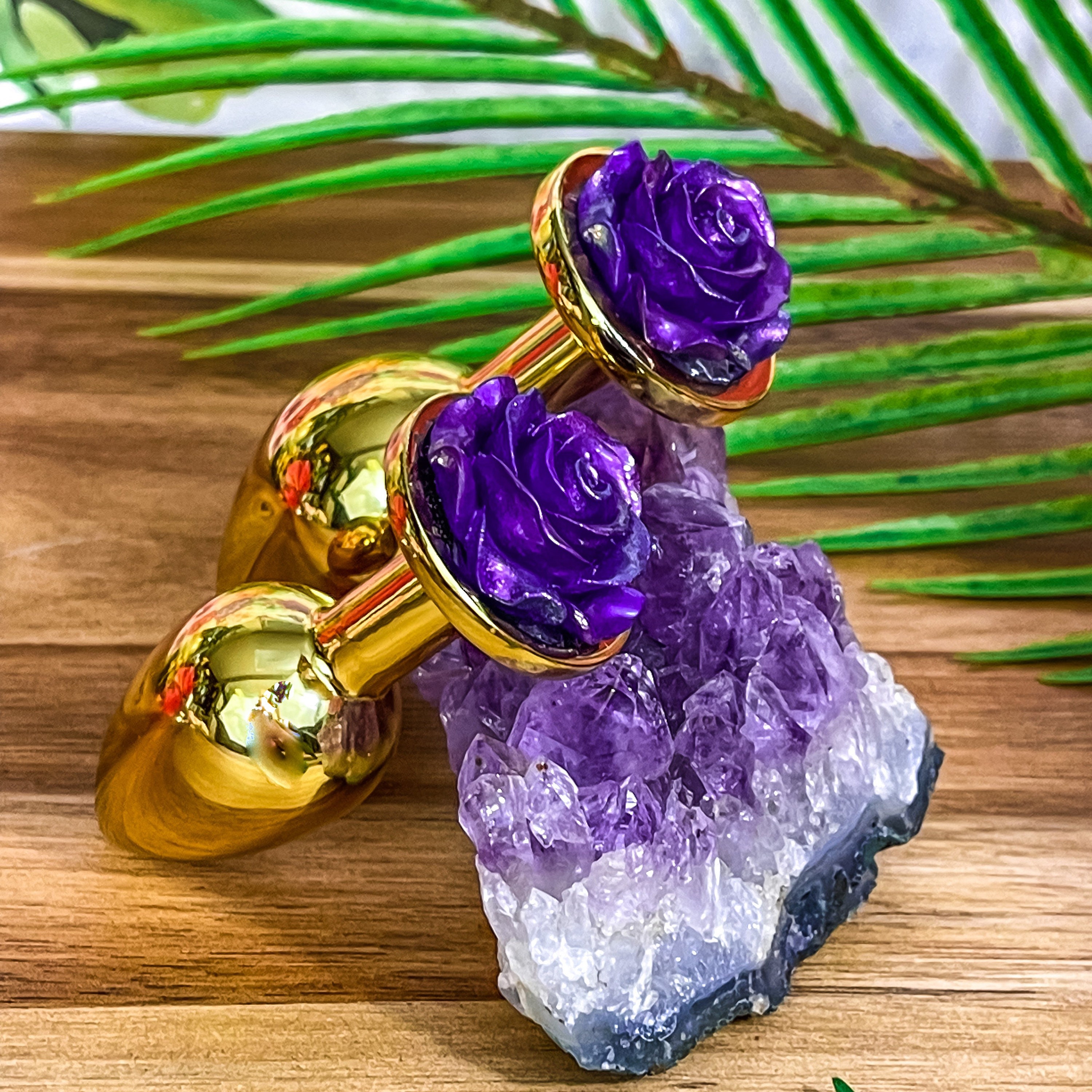 Iridescent Rose Gold Anal Plug - Etsy