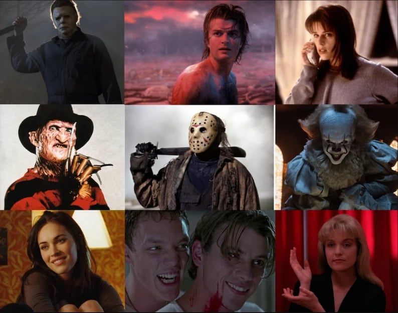 DIGITAL CUSTOM Horror Character Letter + Playlist - Etsy