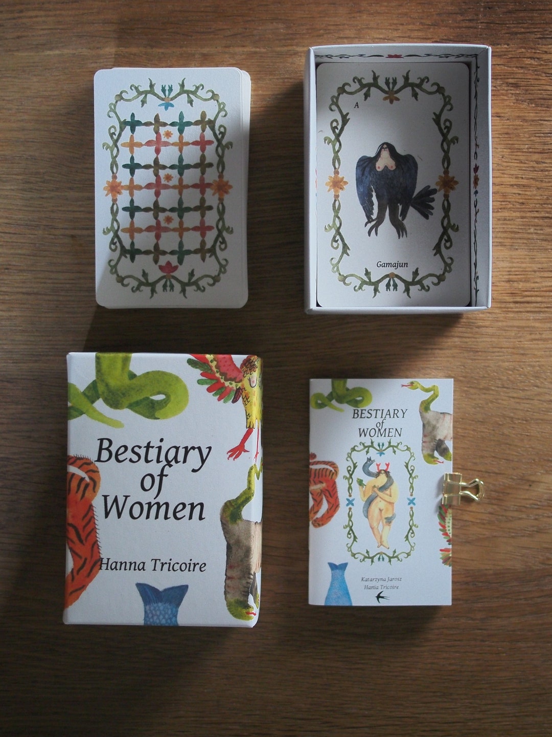 Oracle Bestiary of Women Tarot Cards - Etsy