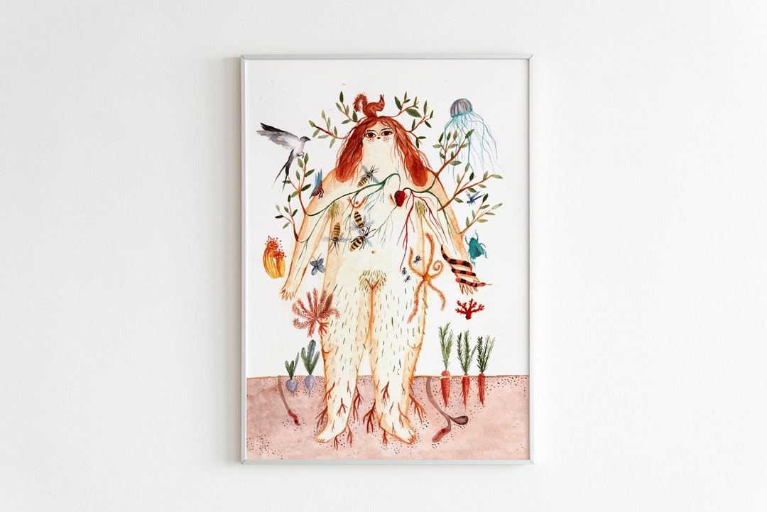 Poster, the Spring, Illustration, Art Print - Etsy