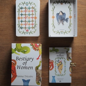 Oracle Bestiary of Women Tarot Cards and Hardcover Book - Etsy