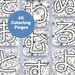 Cherry Blossom Hiragana Coloring Pages | Japanese Alphabet Digital ...