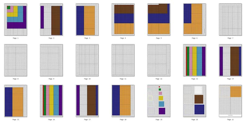 Pythagoras Decanomial Square, Pythagorean Board, Poster, Multiplication ...