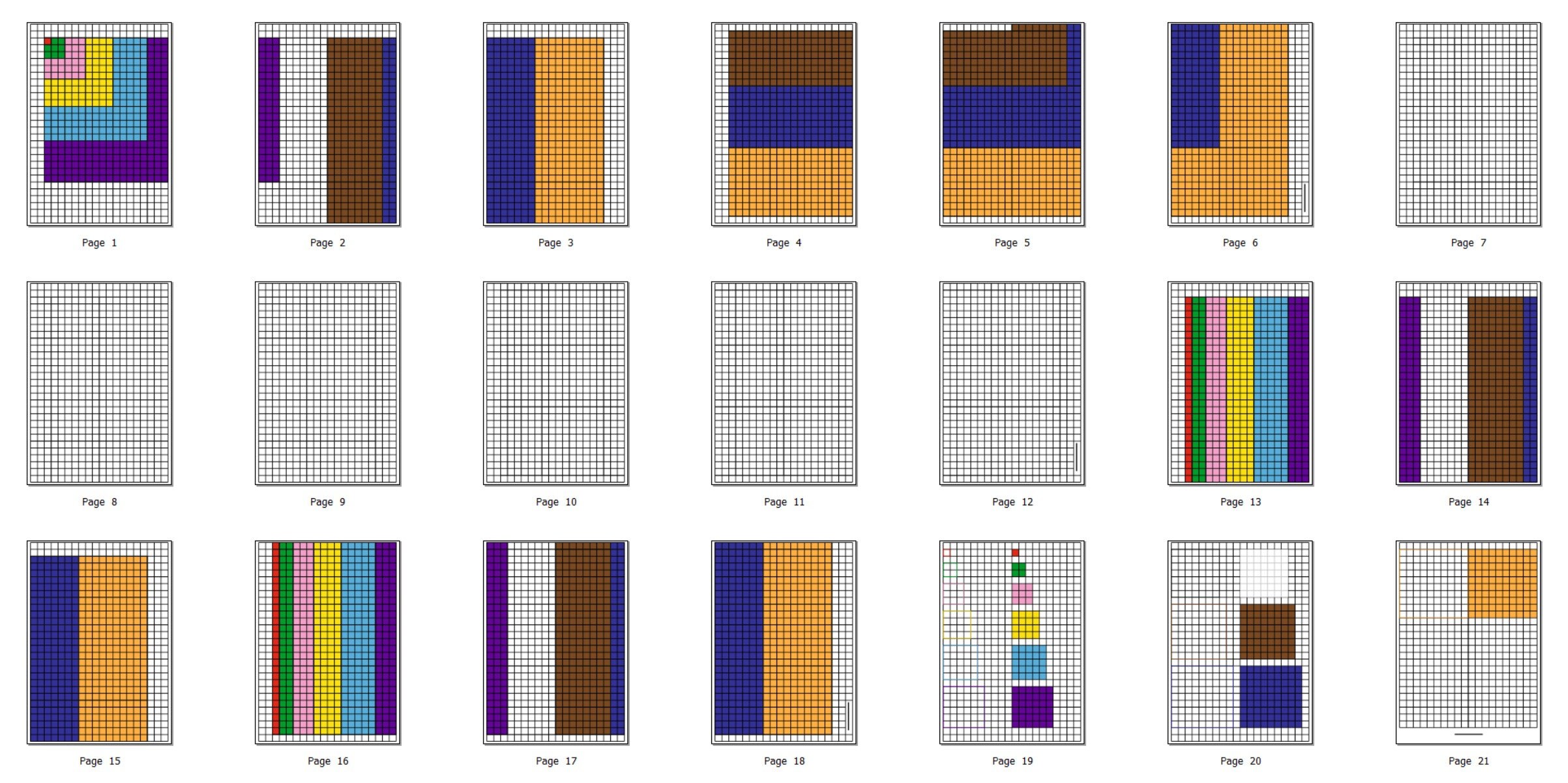 Pythagoras Decanomial Square, Pythagorean Board, Poster, Multiplication ...
