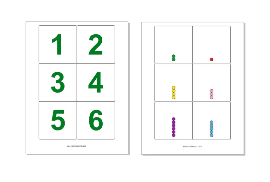 Printable Cards With Pearl Quantity and Number 1 - 100 - Etsy