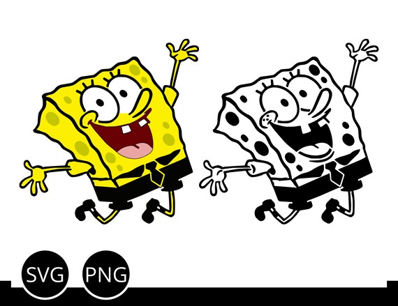 Spongebob Layered SVG
