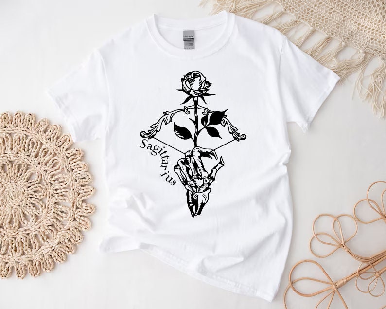 Halloween Skeleton Bow and Arrow Line Art Svg Sagittarius Svg - Etsy