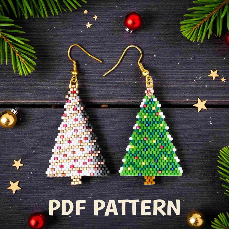 Tree Earring Patterns - Etsy UK