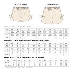 Bow Boxer Shorts - PDF Sewing Pattern - Etsy