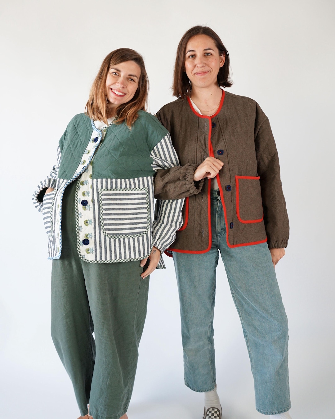 Homebody Quilted Jacket - PDF Sewing Pattern - Etsy