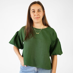 Perfect Puff Sleeve Top - PDF Sewing Pattern - Etsy