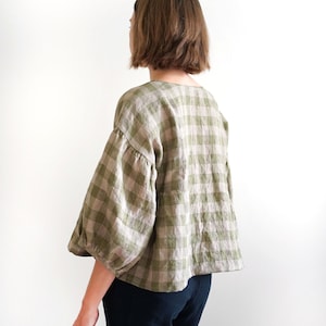 Collage Gather Top - PDF Sewing Pattern - Etsy