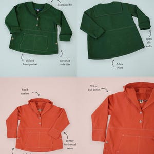 On Deck Popover - PDF Sewing Pattern - Etsy