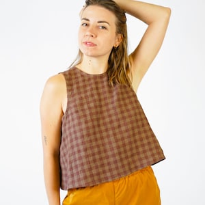 Open Back Smock Top - PDF Sewing Pattern - Etsy