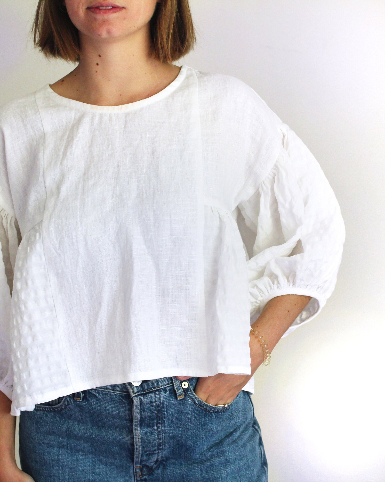 Collage Gather Top PDF Sewing Pattern - Etsy UK