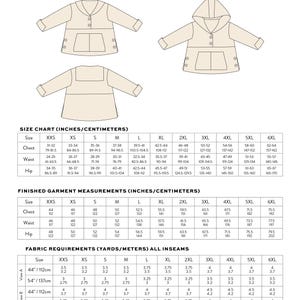 On Deck Popover - PDF Sewing Pattern - Etsy