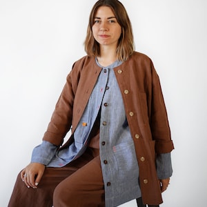 Makers Over Shirt - PDF Sewing Pattern - Etsy