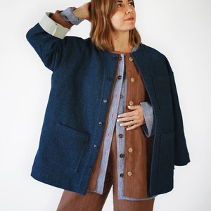 Makers Over Shirt - PDF Sewing Pattern - Etsy