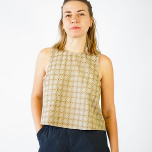 Open Back Smock Top - PDF Sewing Pattern - Etsy