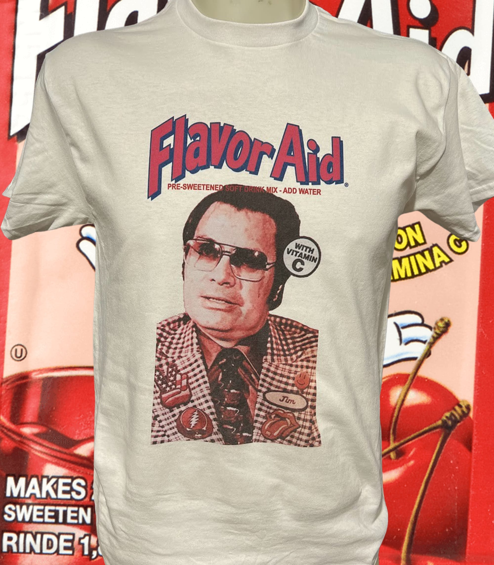 Jim Jones Shirt Jim Jones Flavor Aid Shirt Designed & Sold By Igor Kovalov