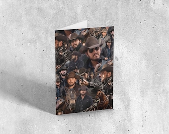 Yellowstone Birthday Card - Etsy UK