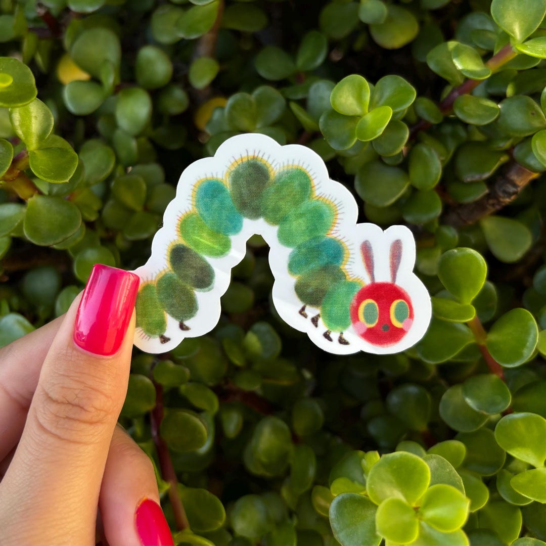 Caterpillar Sticker - Etsy