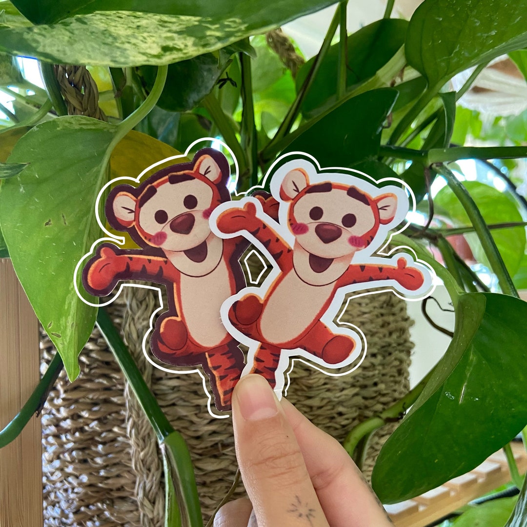Tigger Bounce Sticker - Etsy