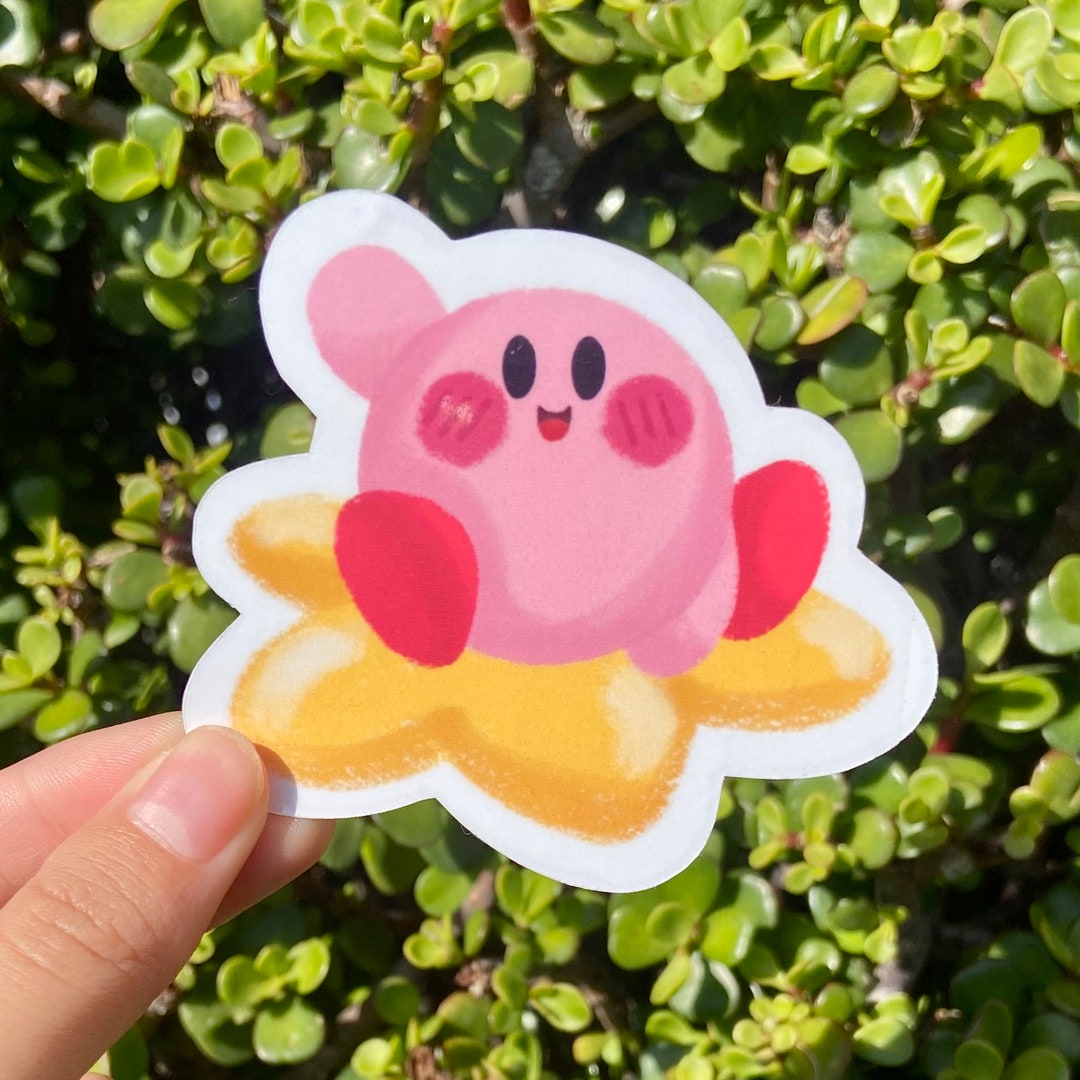 Kirby Star Sticker - Etsy