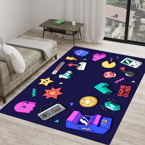 Video Game Rug - Etsy