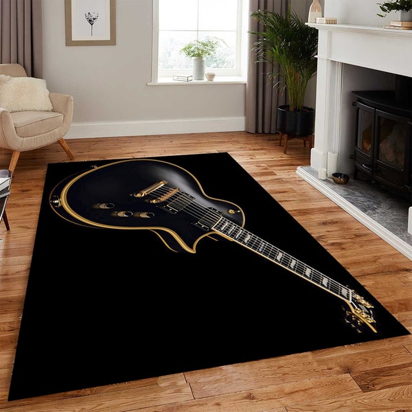 Guitar Rug - Etsy