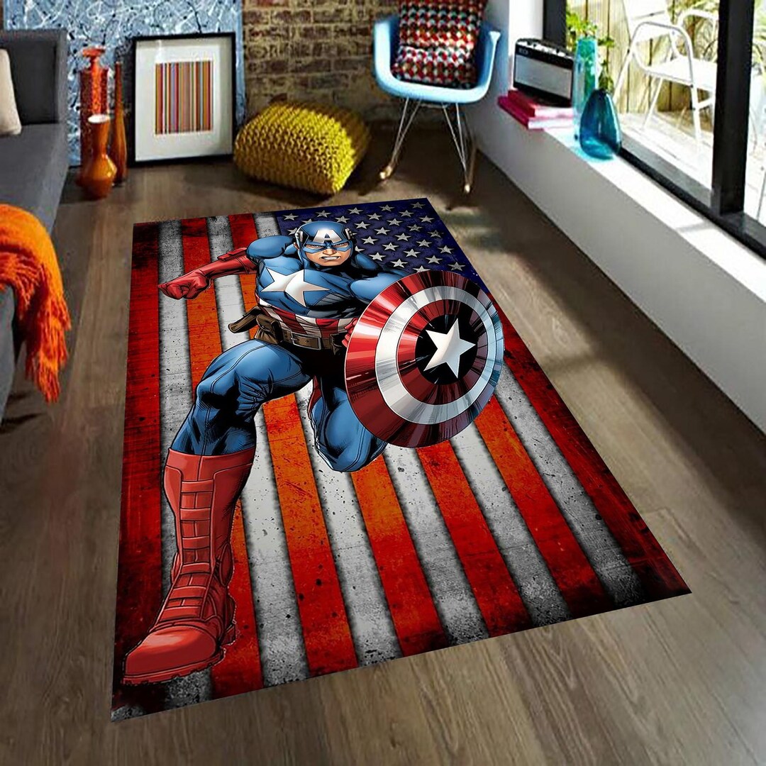 Captain America,avengers,captain America Rug,winter-soldier-4k-children ...