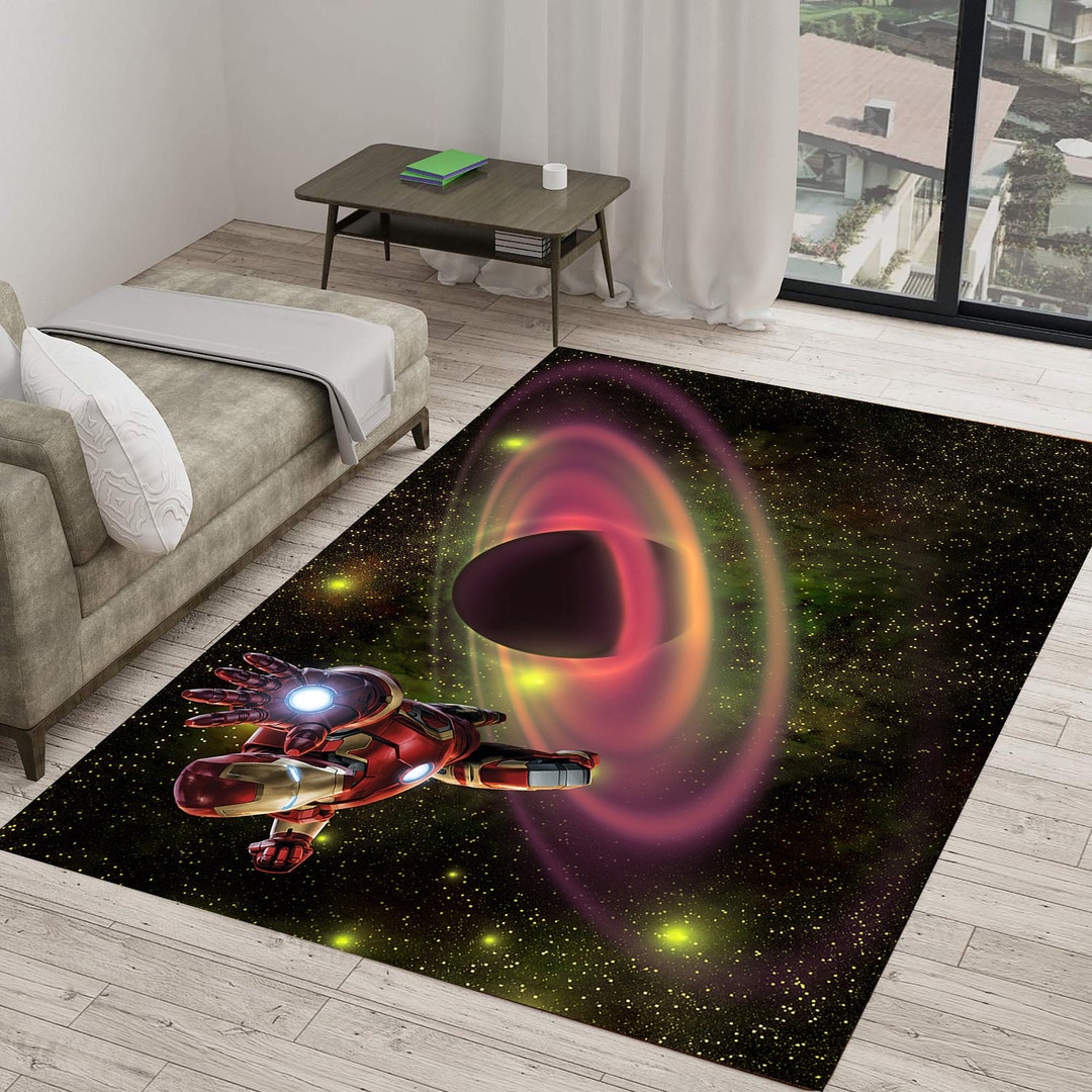Rugs for Bedroomiron Man Rug Children Game Rug Home Decor - Etsy