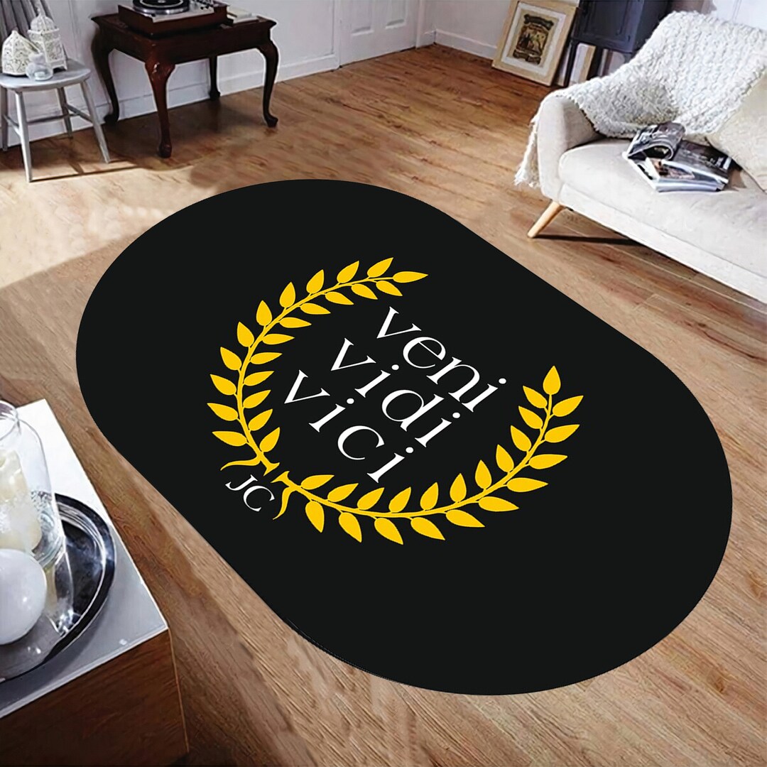 Veni Vidi Vici,victory,achievement,veni Vidi Vici Rug,spike Pattern ...
