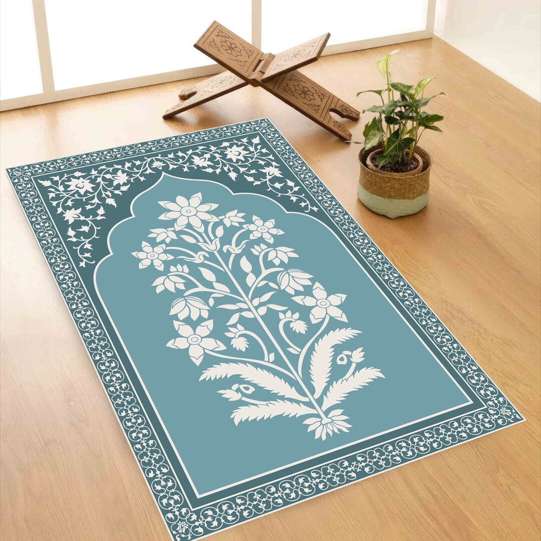 Flowers Rug,ottoman Rug,prayer Rug,mosque Model,prayer Mat,islamic ...