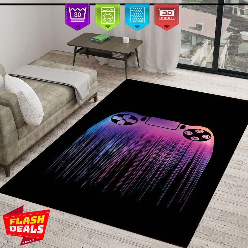 Gamer Rug - Etsy
