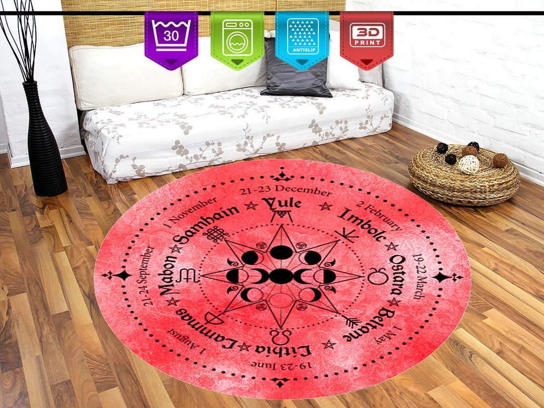 Rugs for Bedroompagan Culture, Pagan Calendar Yule, Imbolc, Ostara ...