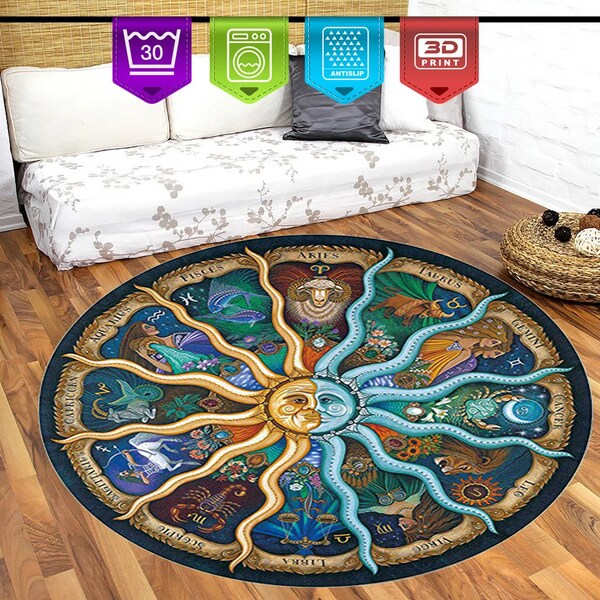 Astrology Rug - Etsy