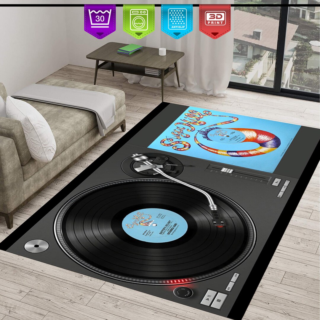 Personalized Rug,your Album Cover Rug, Music, Record-cd-music -movie ...