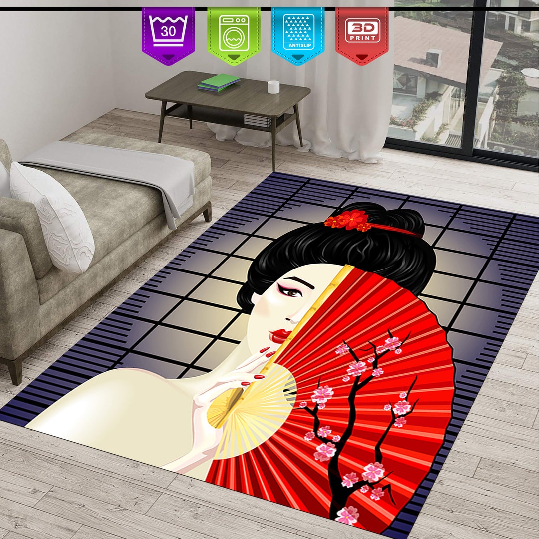 Japanese Girl,girls Pattern,japanese Culture Rugs,japanese Sun,japanese ...