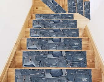 Jeans Stair Rug - Etsy