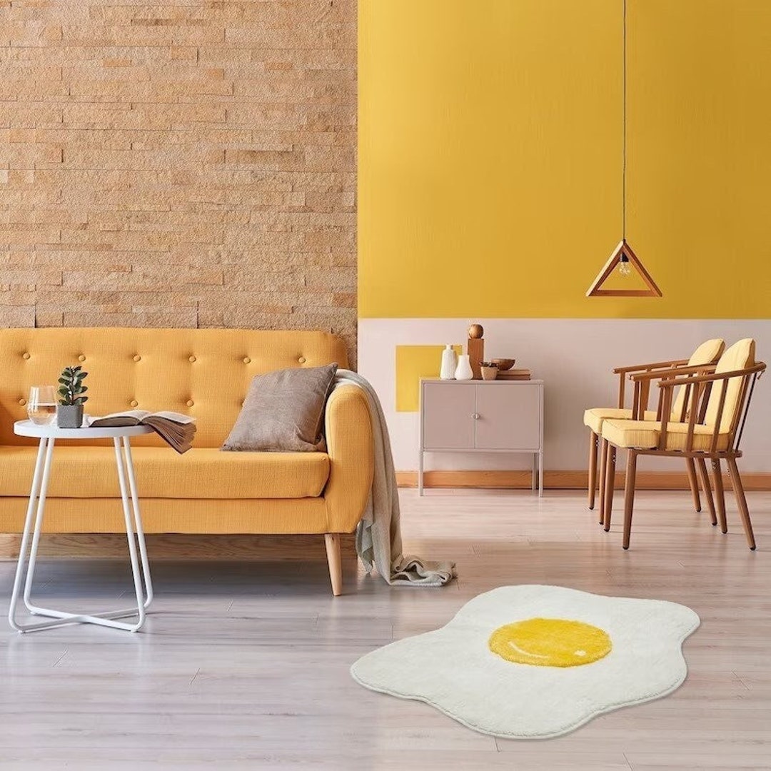 Egg Rug,kitchen Rug,egg Decor,bathroom Non-slip Rug,front Doormat ...