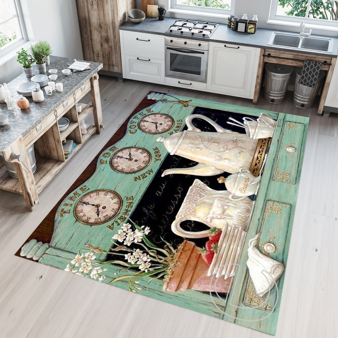 Kitchen Rug,aging Model,antique,kitchen Decor Rug,fantastic Rug ...